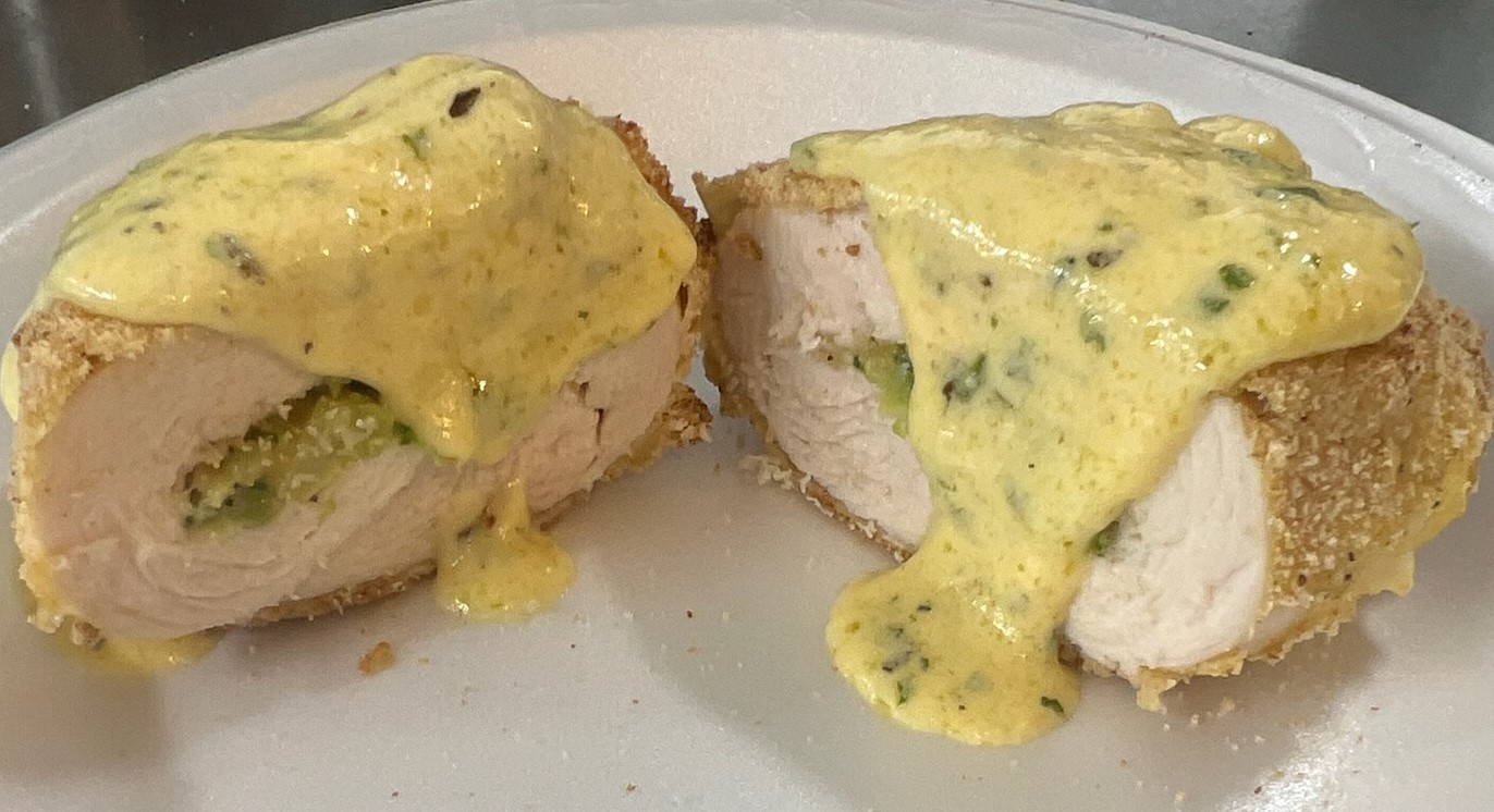 Chicken Stuffed w/Broccoli, cheddar cheese | Cravings ...